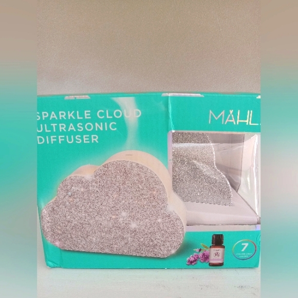 Mahli | Accents | Sparkle Cloud Ultrasonic Diffuser | Poshmark